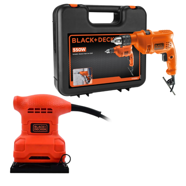 COMBO CARPINTERO 2PZ BLACK+DECKER - MICRA HERRAMIENTAS